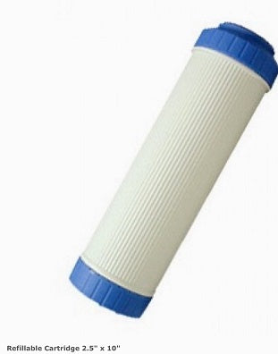 Water Filter Housing (Empty Refillable Cartridge) 10" x 2.5" – Titan ...